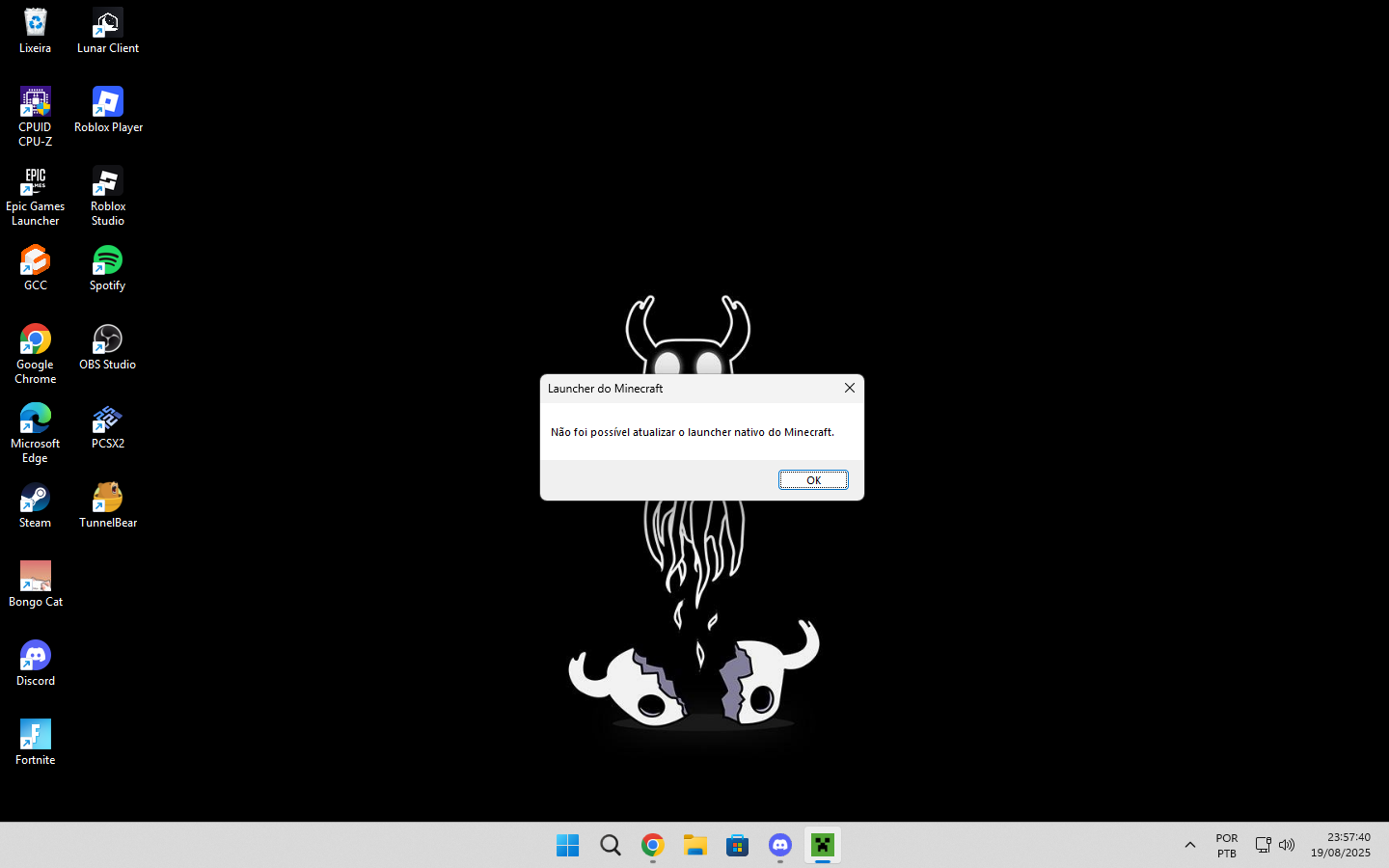 [MCL-25752] Minecraft Launcher stuck on infinite loading screen unless ...