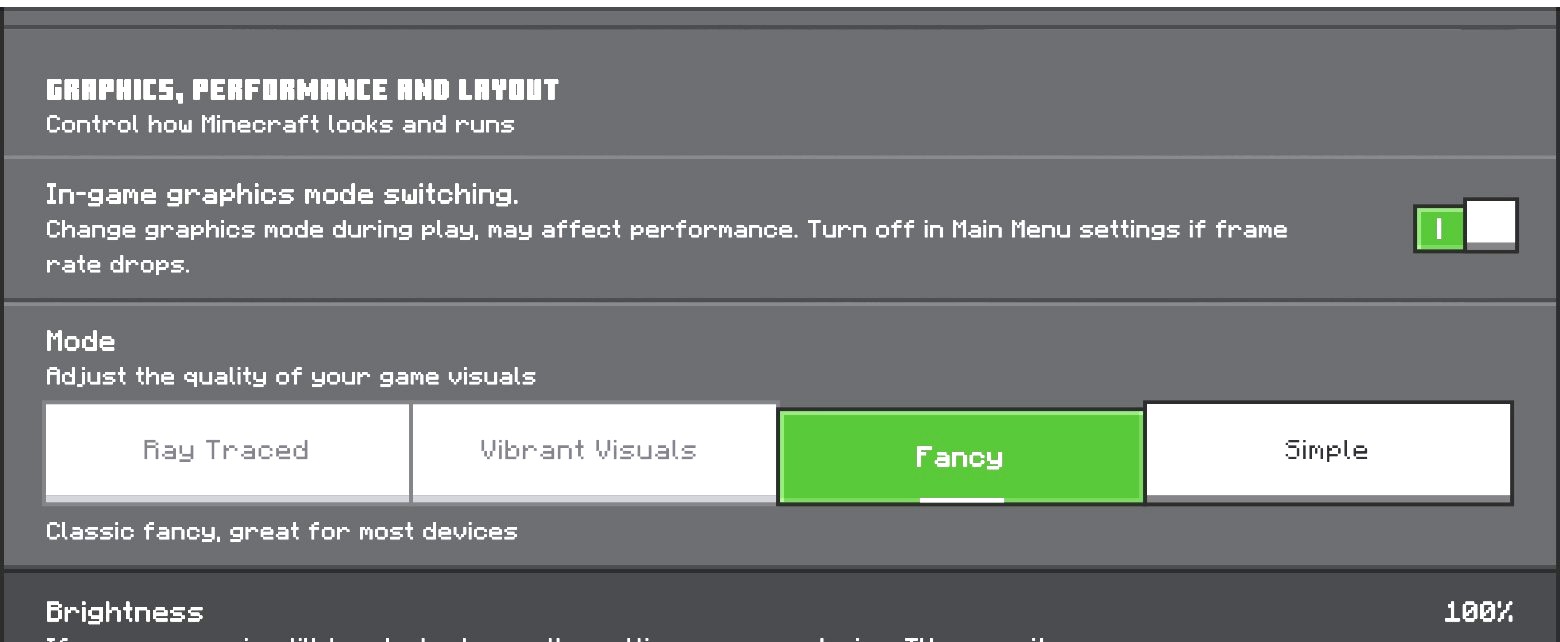 [MCPE-231877] Graphics Mode options order is reversed on Android