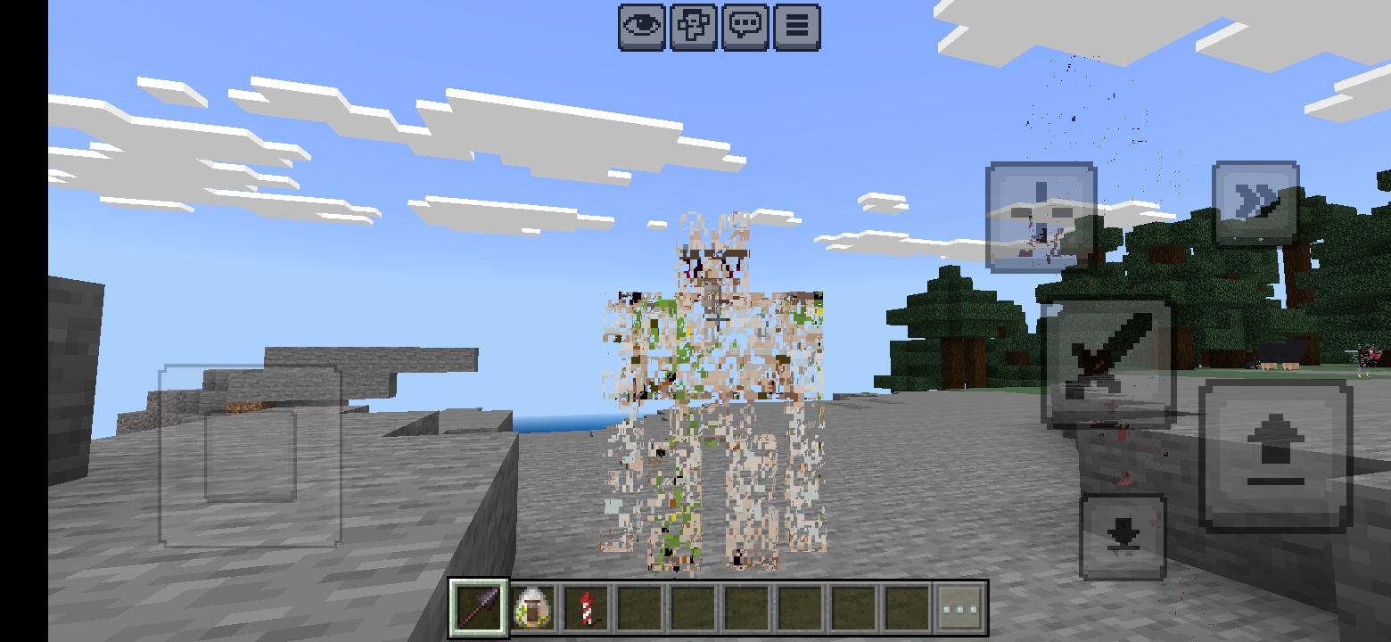 [MCPE-234350] Every items, skin, textures start glitching like ...