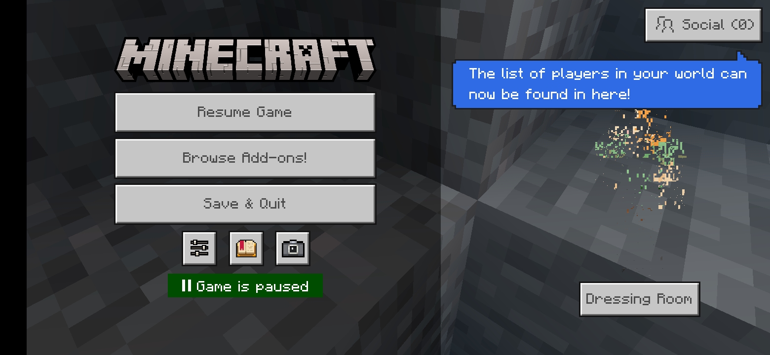 [MCPE-234350] Every items, skin, textures start glitching like ...