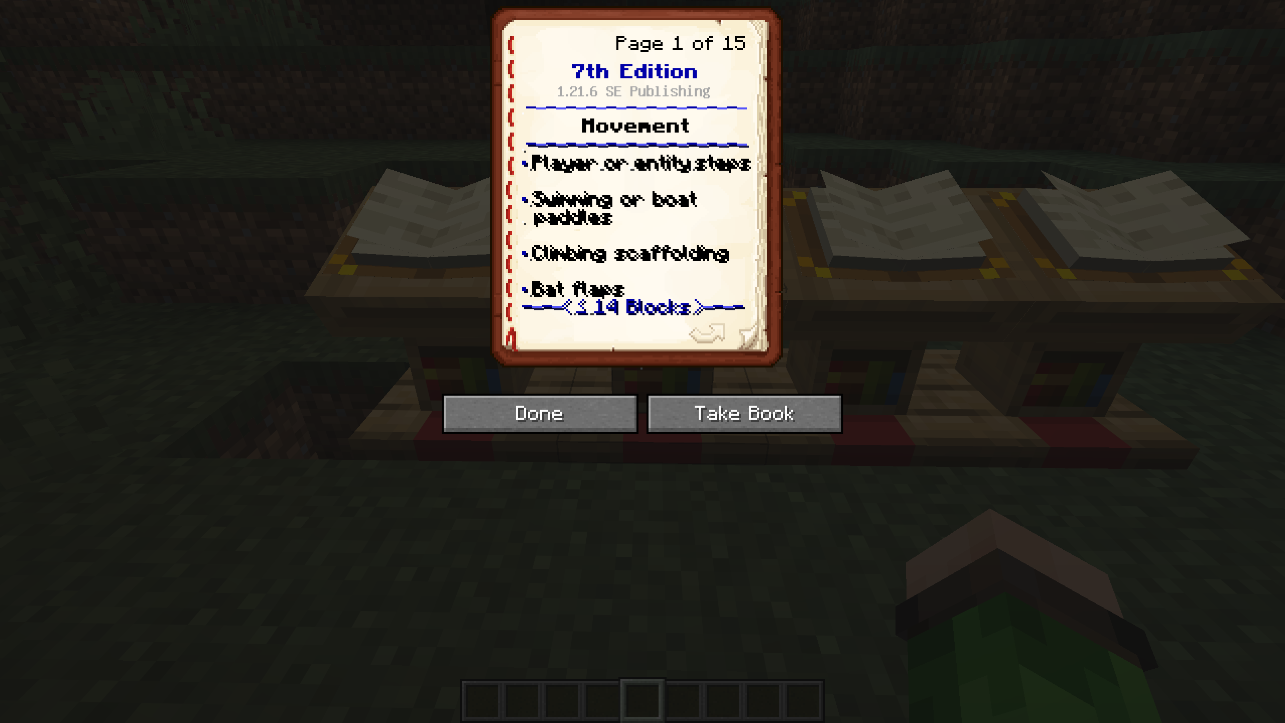 [MC-305739] Incorrect Formatting On Upgraded Books