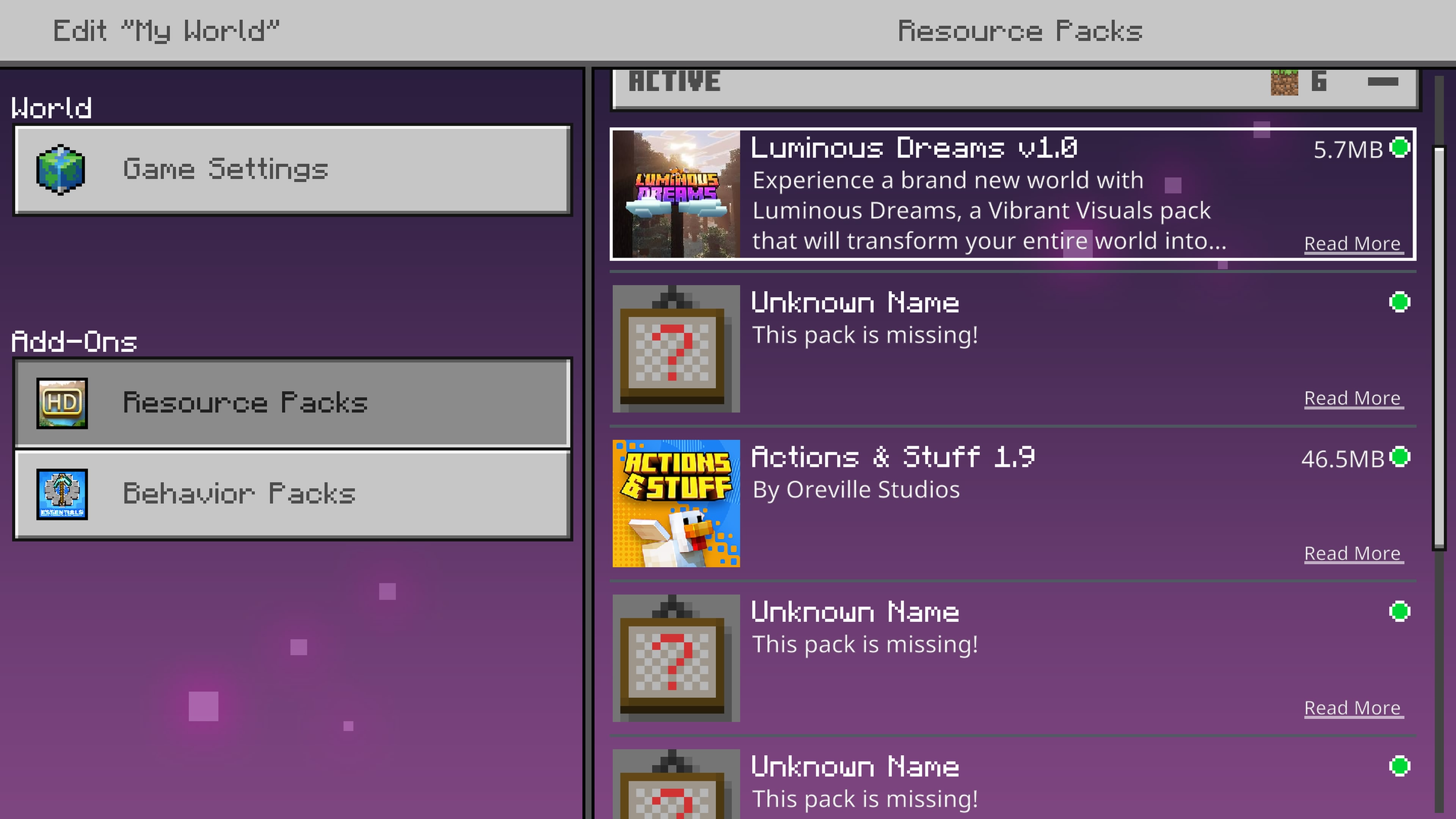 [REALMS-14157] Texture packs not syncing to other devices